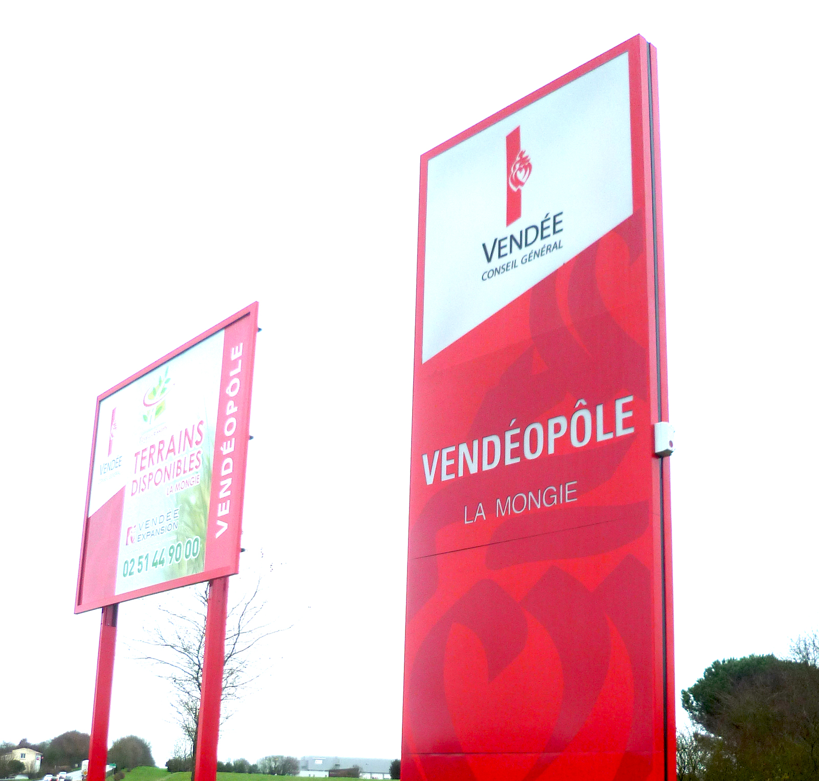 Signalétique de parc d'activités - DL SYSTEM